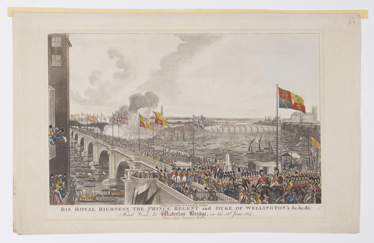 His Royal Highness the Prince Regent & Duke of Wellington's First Visit ...