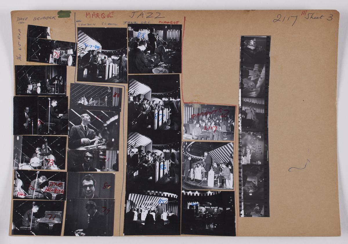 Photograph, contact sheet | London Museum