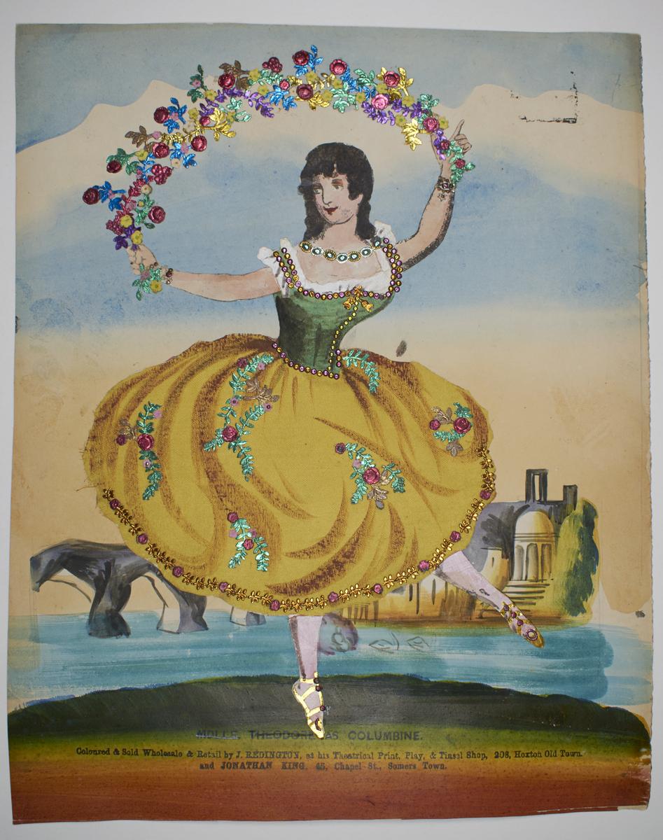 Mdlle Theodore as Columbine | London Museum