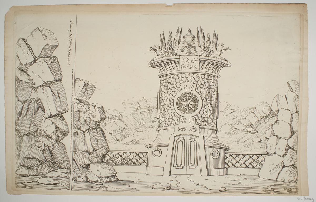 6th Scene of the 3rd Act in Cymon | London Museum