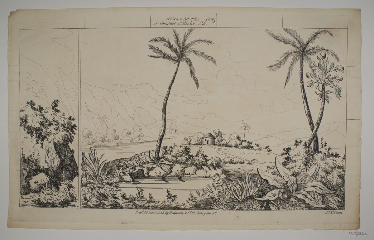 4th Scene Act 2 in Cortez or Conquest of Mexico No 6 | London Museum