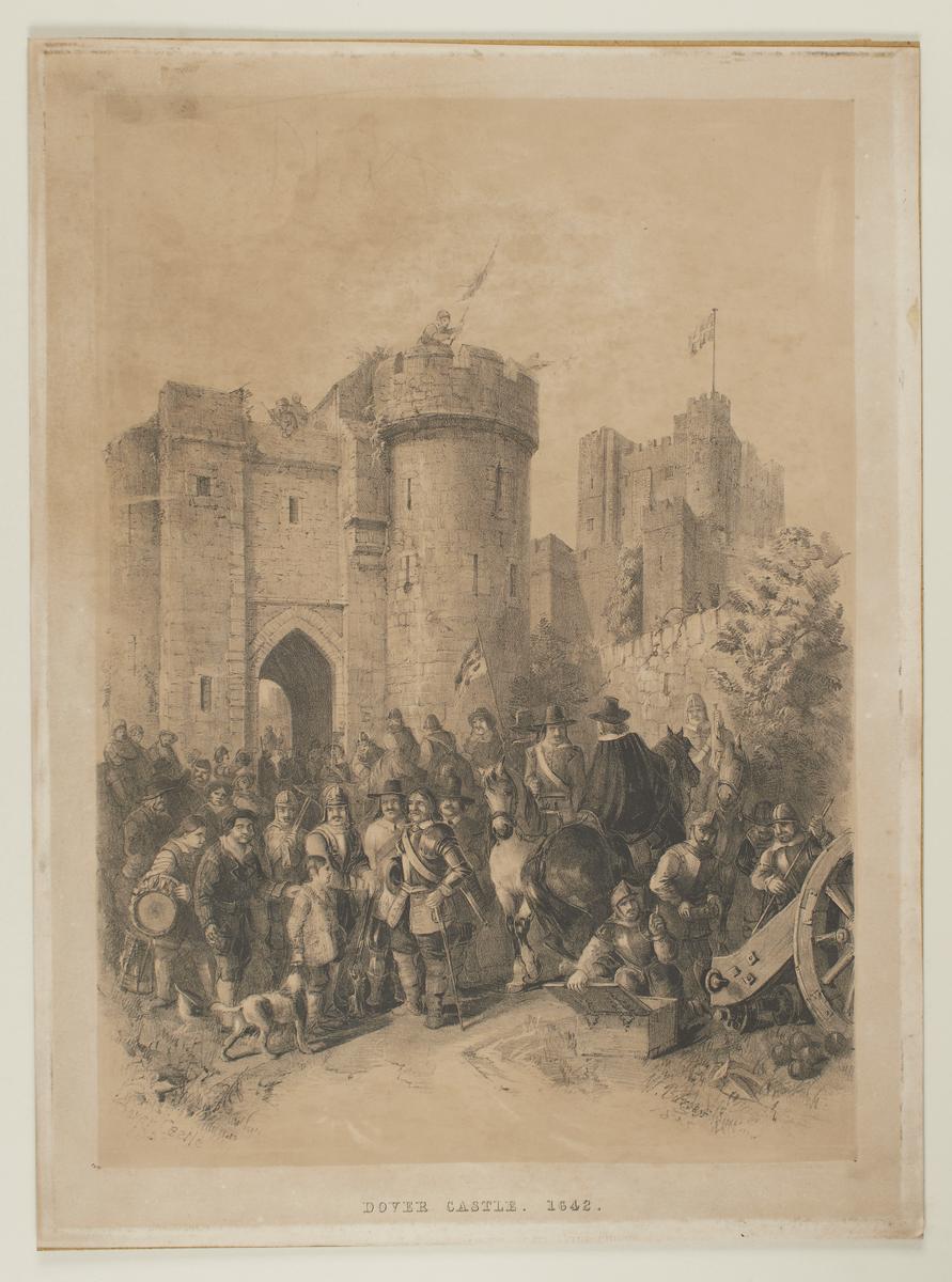 Dover Castle. 1642. | London Museum