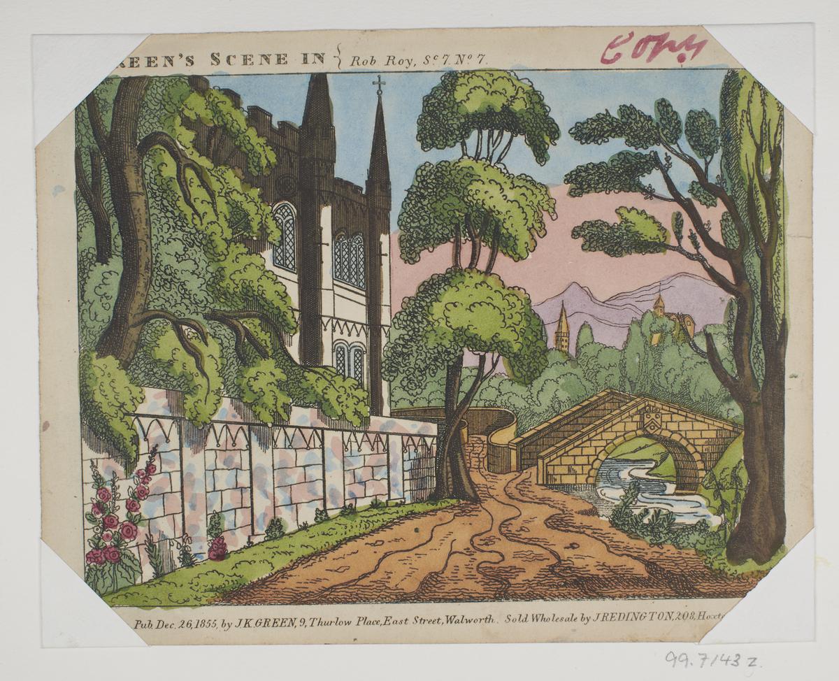 Green's Scene in Rob Roy | London Museum