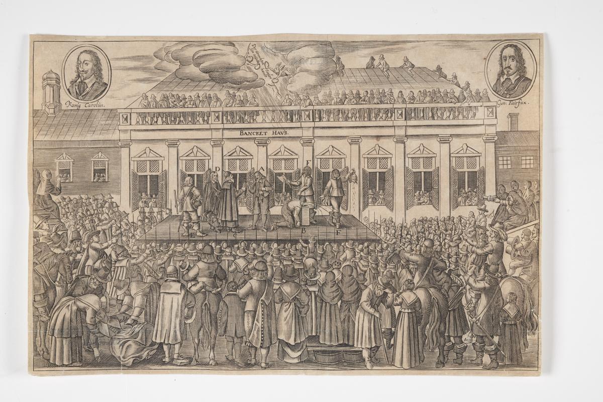 Execution of Charles I outside the Banqueting House | London Museum