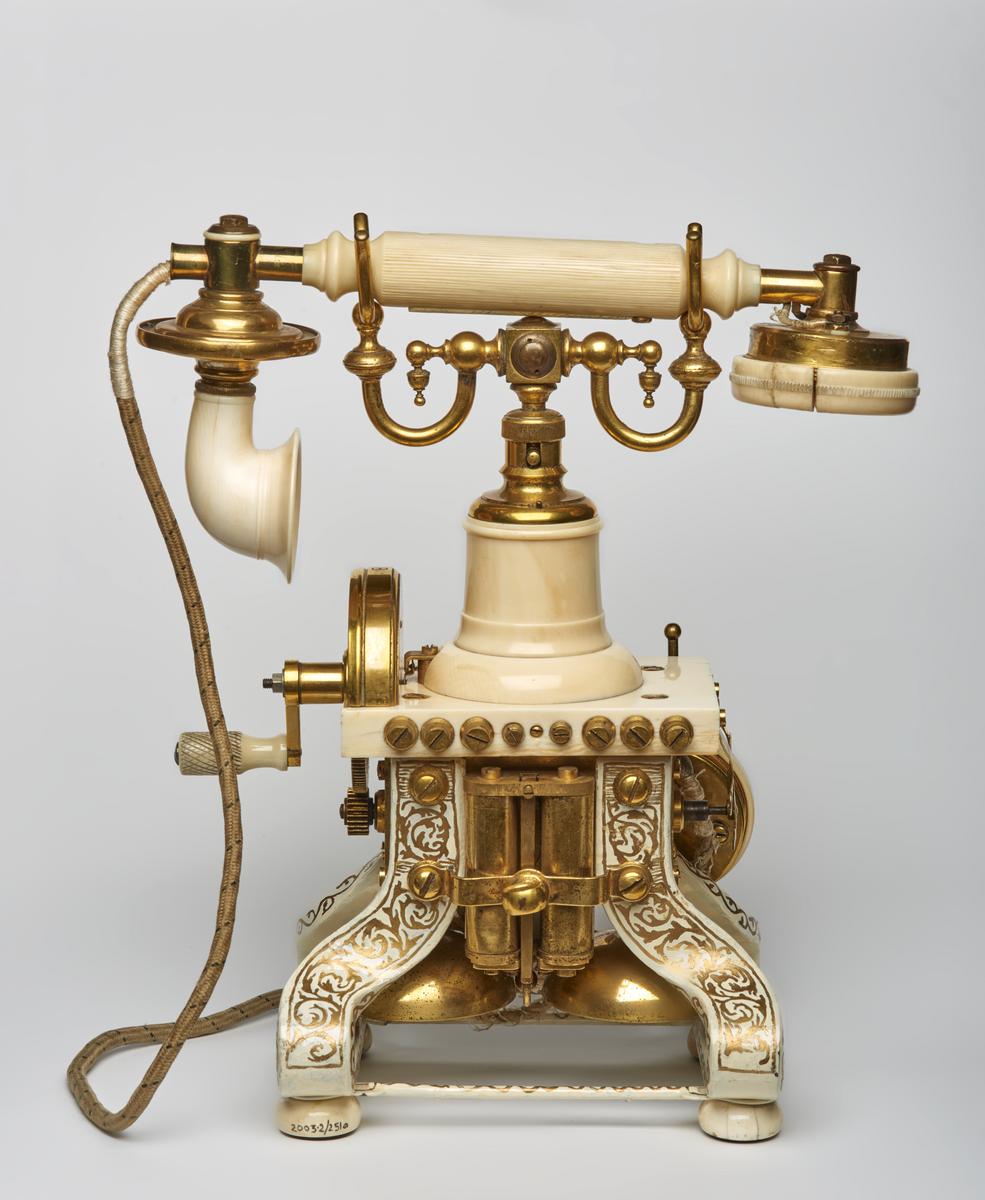 Telephone, skeleton telephone | London Museum
