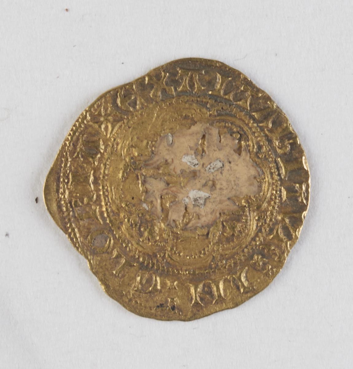 Coin, quarter-noble | London Museum
