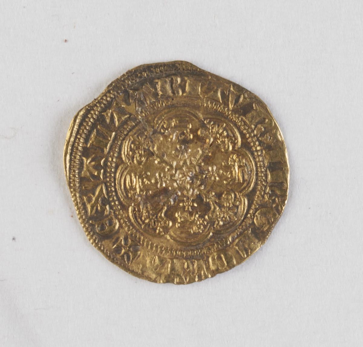 Coin, quarter-noble | London Museum