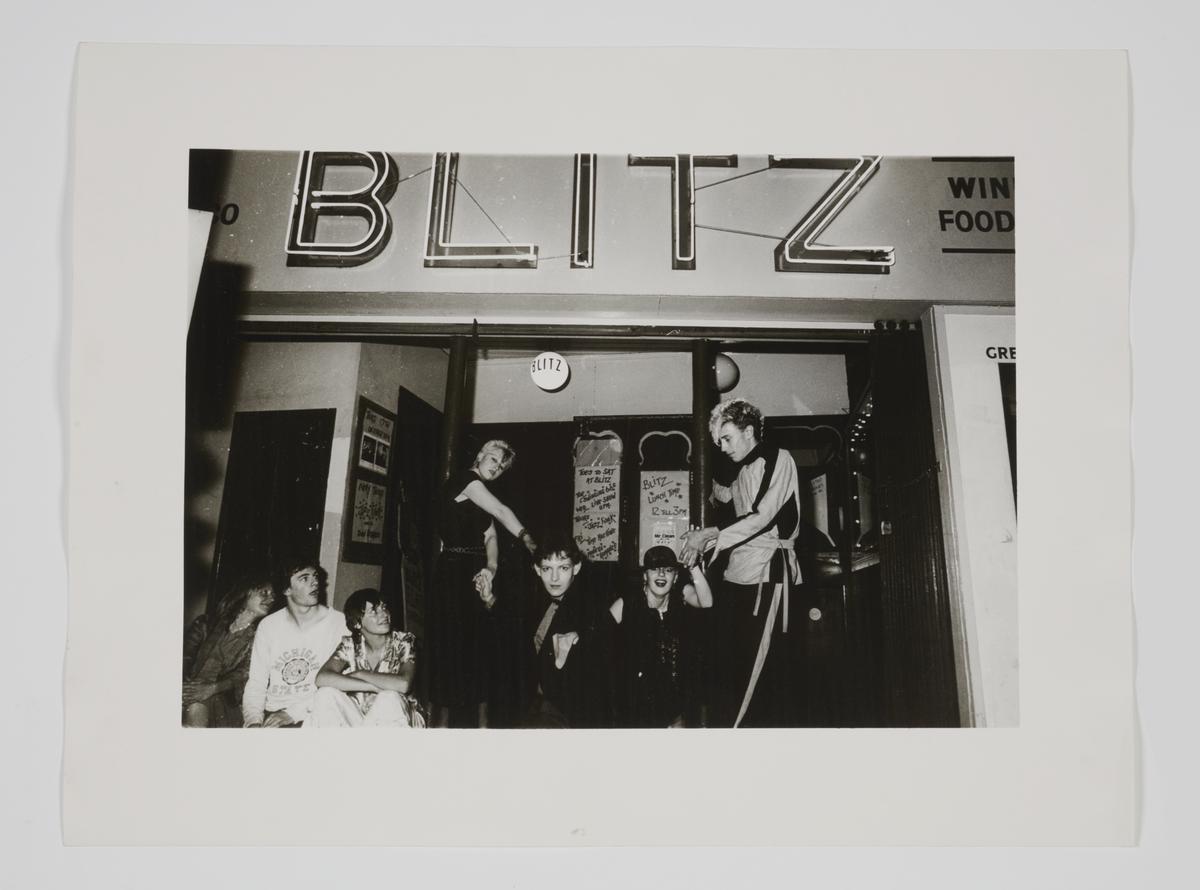 Outside the Blitz club, Covent Garden | London Museum