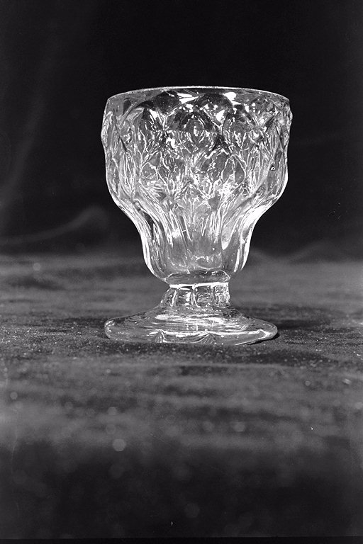Table glass, bonnet salt, monteith, jelly glass | London Museum