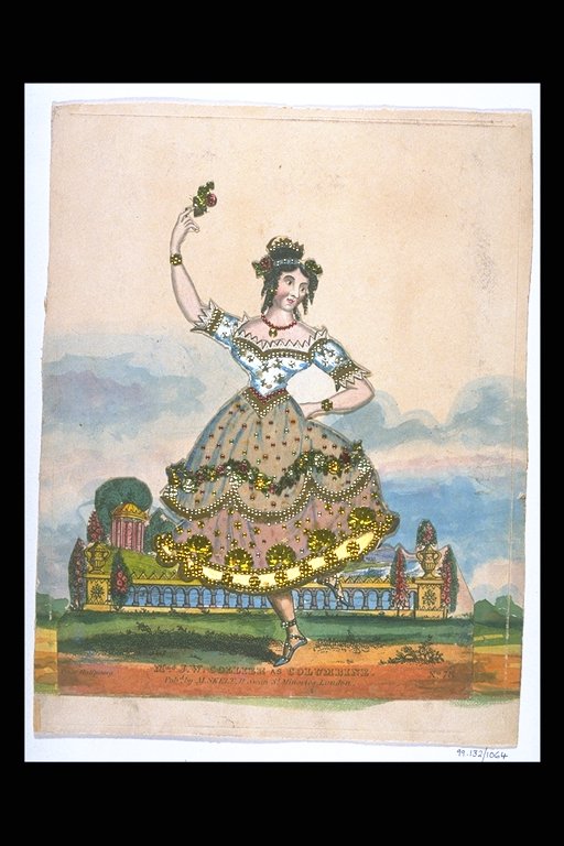 Mrs J.W. Collier as Columbine | London Museum