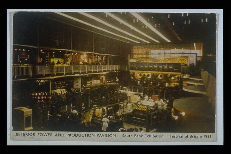 Interior Power and Production Pavilion, South Bank Exhibition | London ...