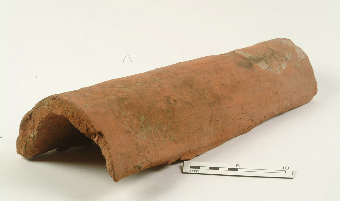 Tile, imbrex | London Museum