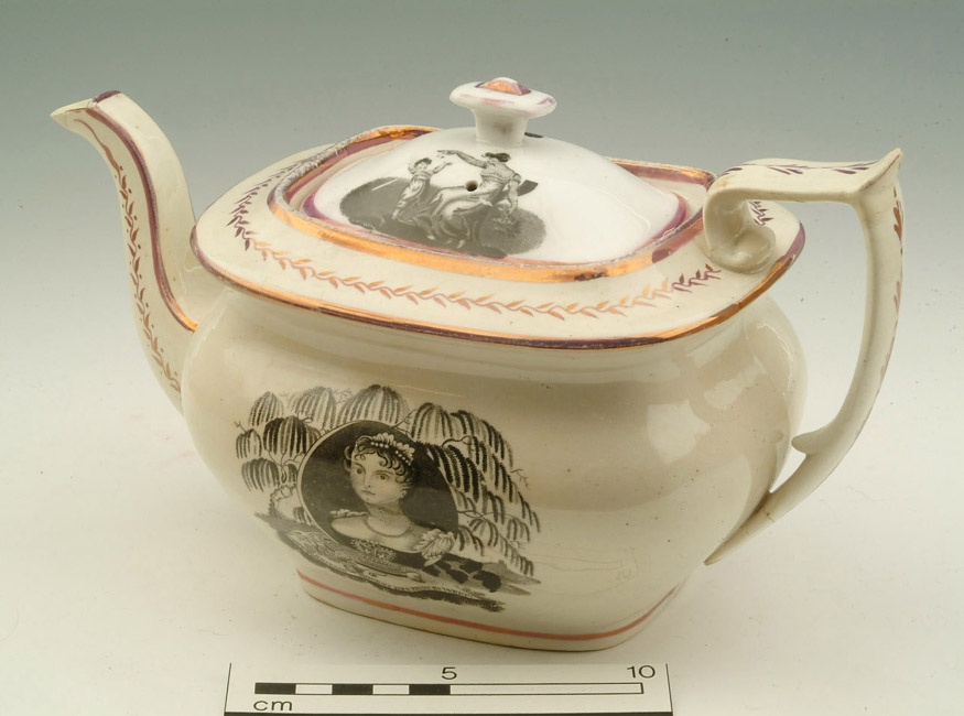 Teapot, commemorative teapot | London Museum