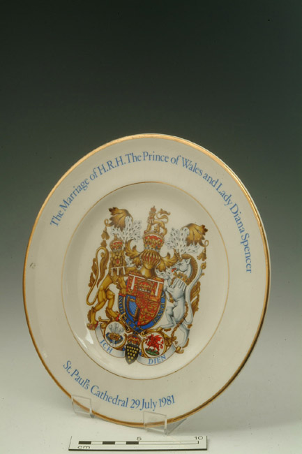 Plate, commemorative plate | London Museum