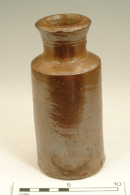 Bottle, blacking bottle | London Museum