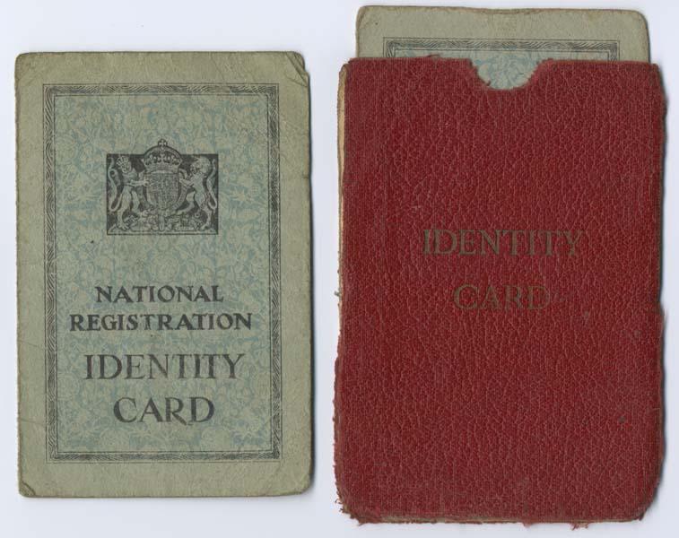 National Registration identity card | London Museum