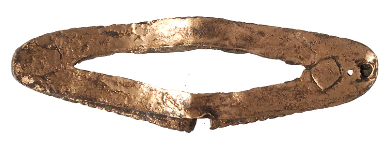Mouth plate, sword scabbard mouth plate | London Museum