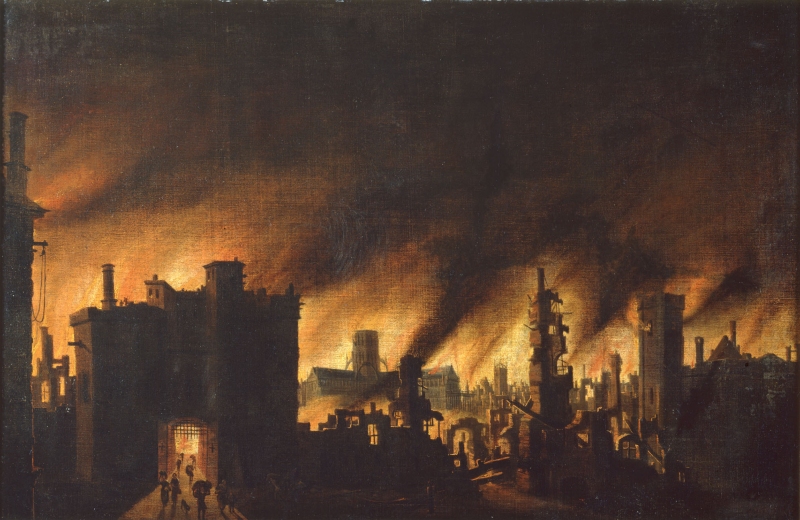 The Great Fire of London, 1666 | London Museum