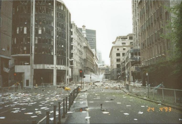 Bishopsgate Bomb, 24 April 1993 | London Museum