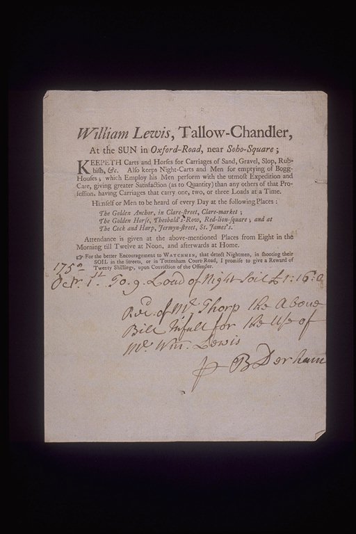 William Lewis, Tallow chandler | London Museum