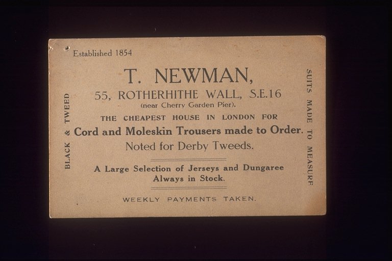 T. Newman | London Museum