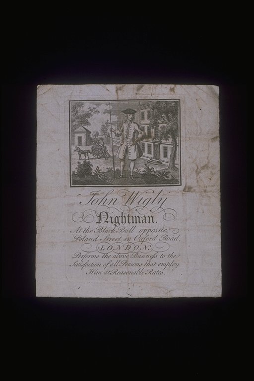 Trade card, receipt | London Museum