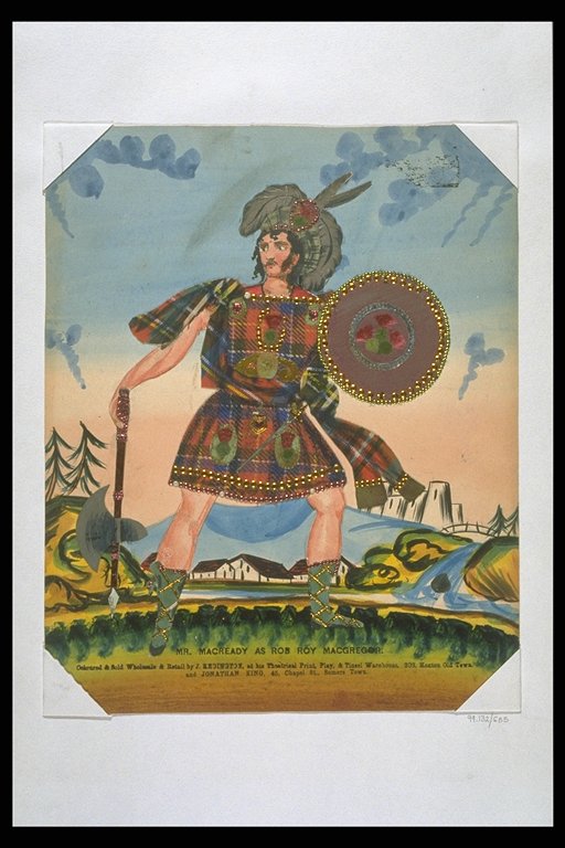 Mr Macready as Rob Roy Macgregor | London Museum
